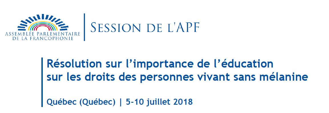 Lancement Des États Généraux De L’Amélanisme En Afrique (ÉGAA) | Centre ...
